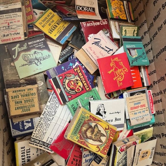 Art | Vintage Struck Match Book Covers Art | Poshmark